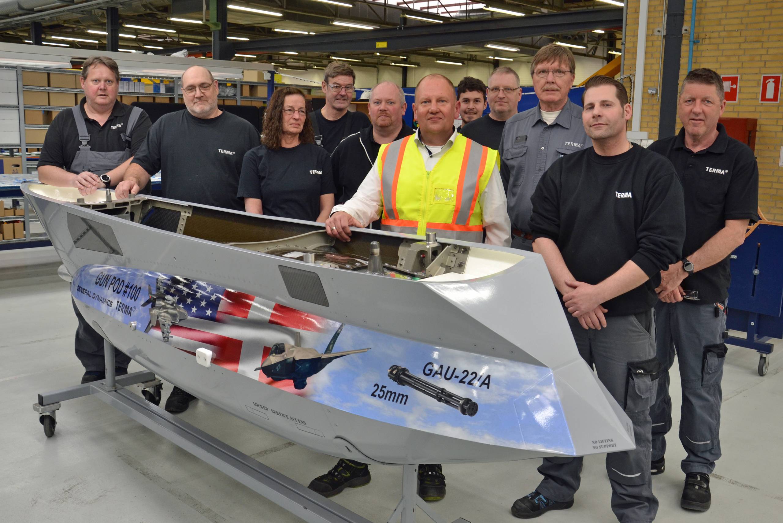 Imponeret forsvarsminister: Terma er dansk spydspids - Din Avis