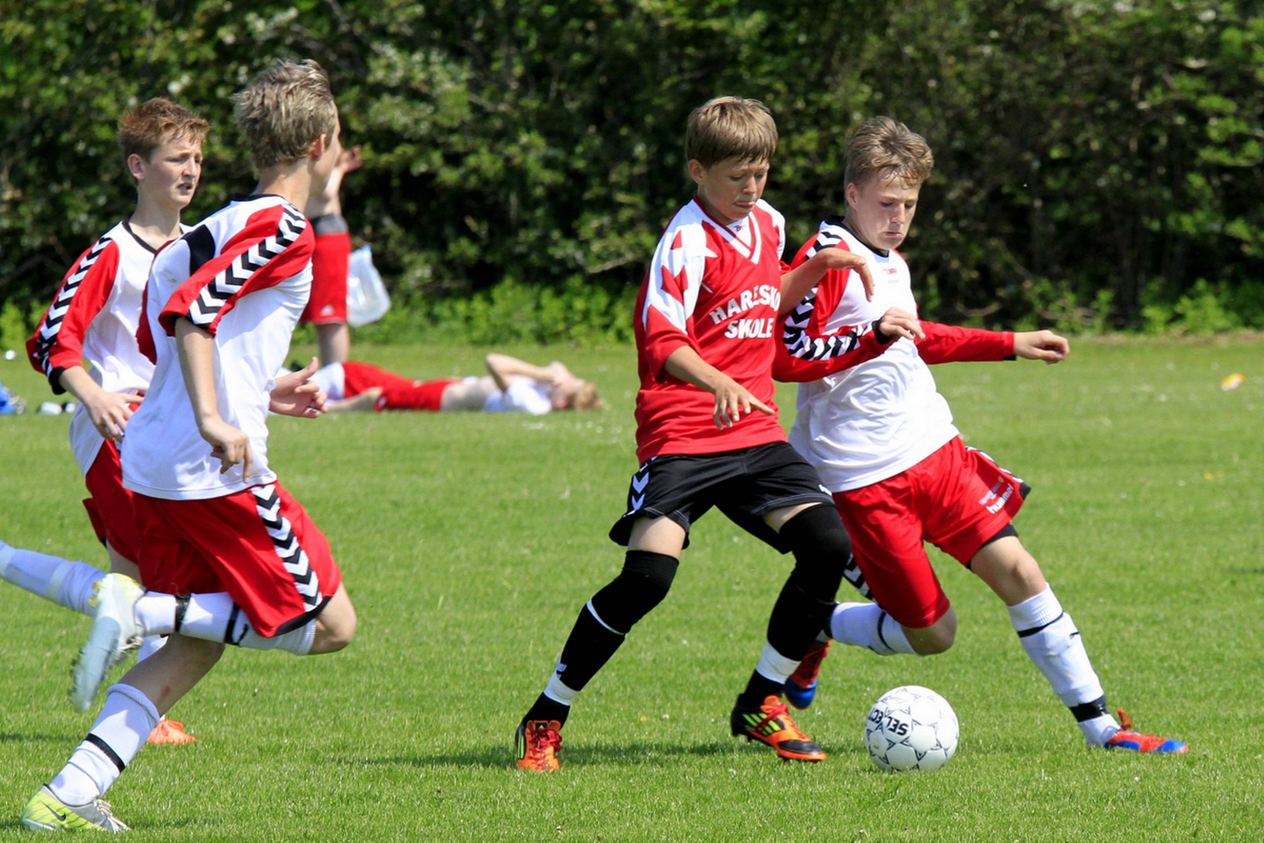 Højboskolen er i kamp om DM-guldet i skolefodbold - Din Avis