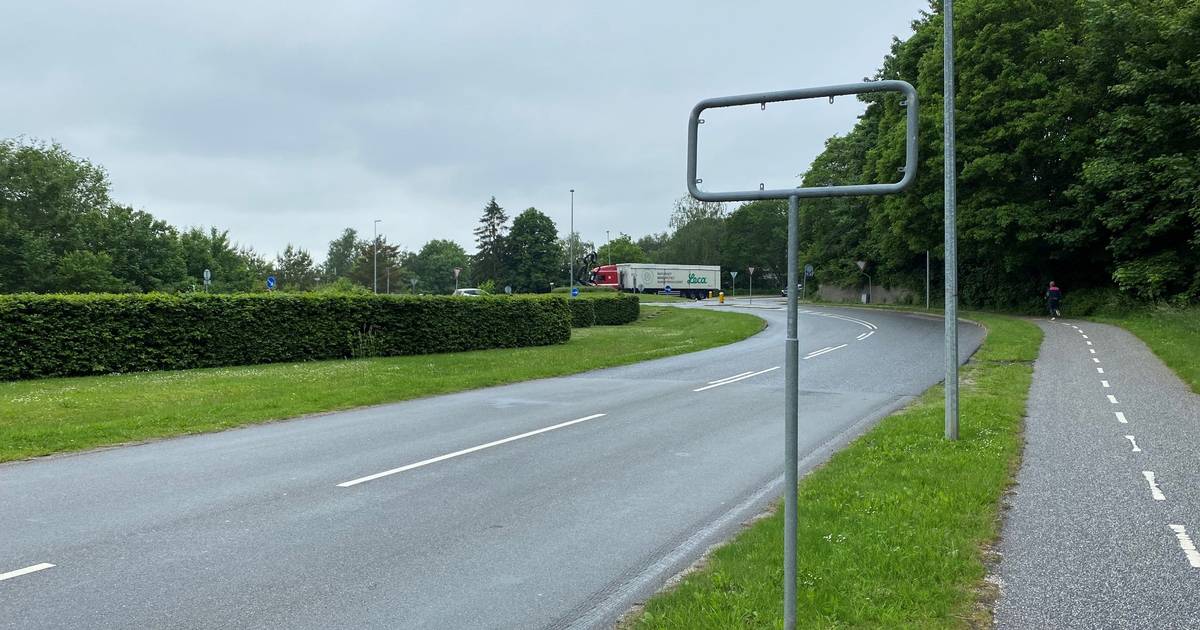 Tyveri af vejskilte har taget fart i Favrskov - Din Avis