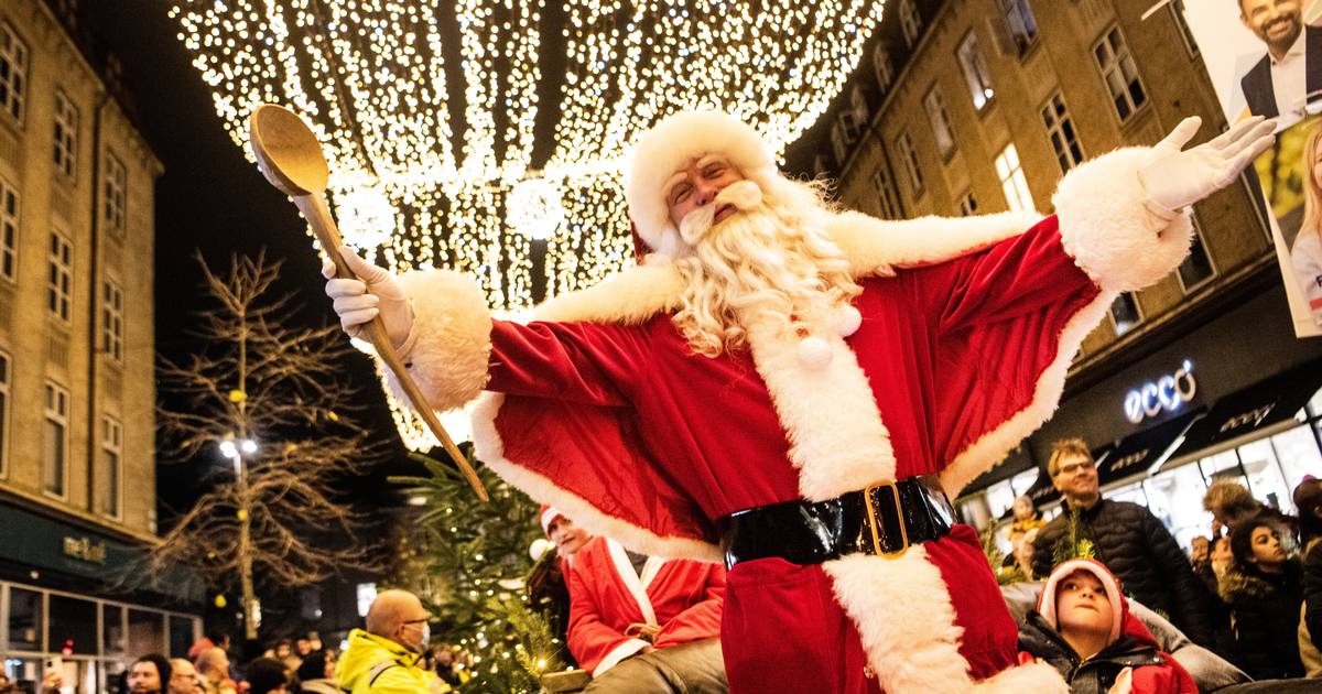 Julemanden kommer til Aarhus og tænder stjernehimlen - Din Avis