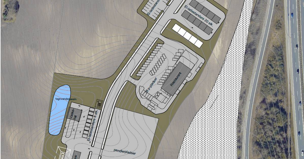 Restaurant, 56 ladestandere og tankstation - Din Avis