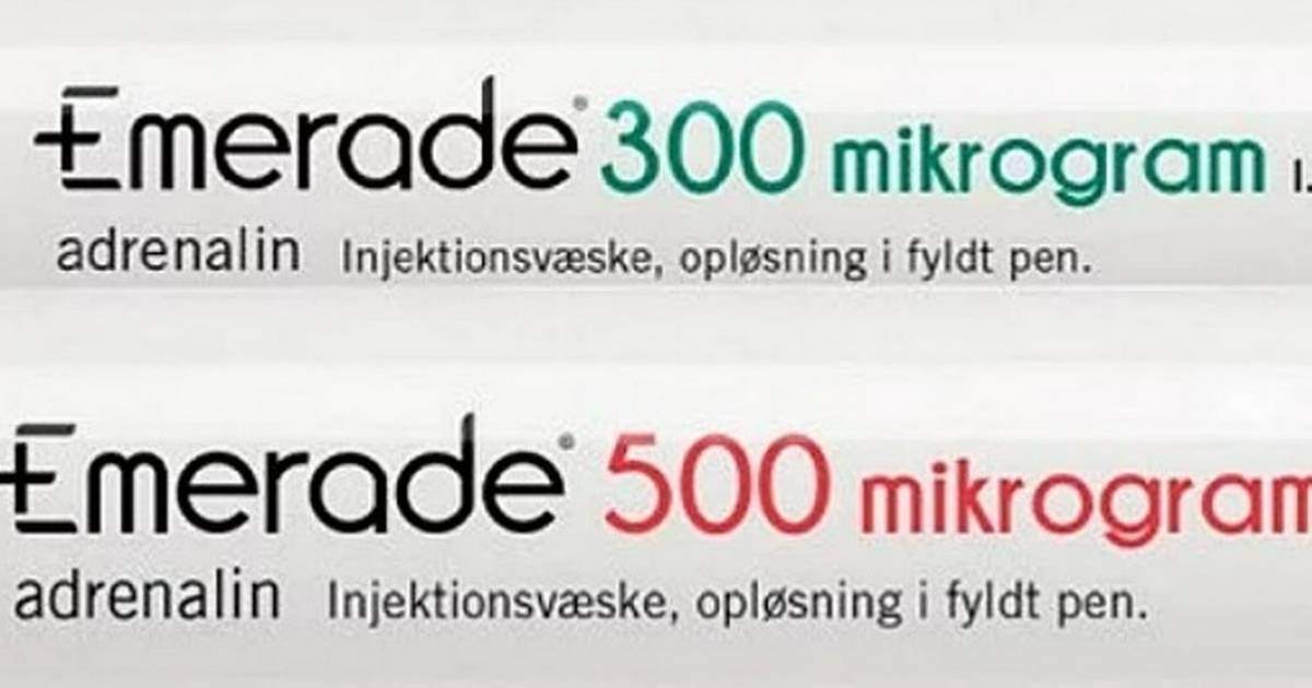 Lægemiddelstyrelsen tilbagekalder livsvigtig adrenalinpen - Din Avis