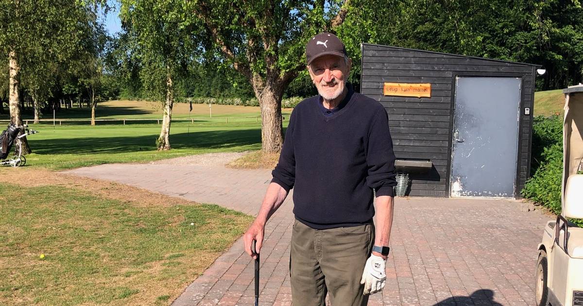 Det var en dag hvor det hele bare svingede for 90-årig golfer - Din Avis