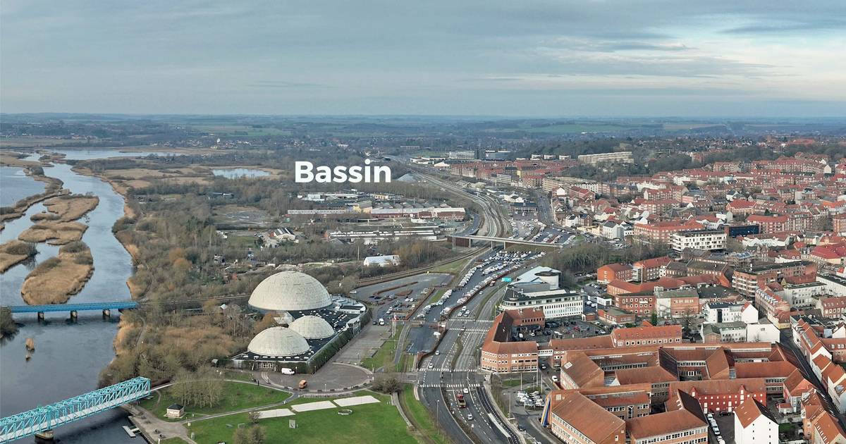 Nyd udsigten: Regnvandsbassin måske på vej syd for banegården - Din Avis