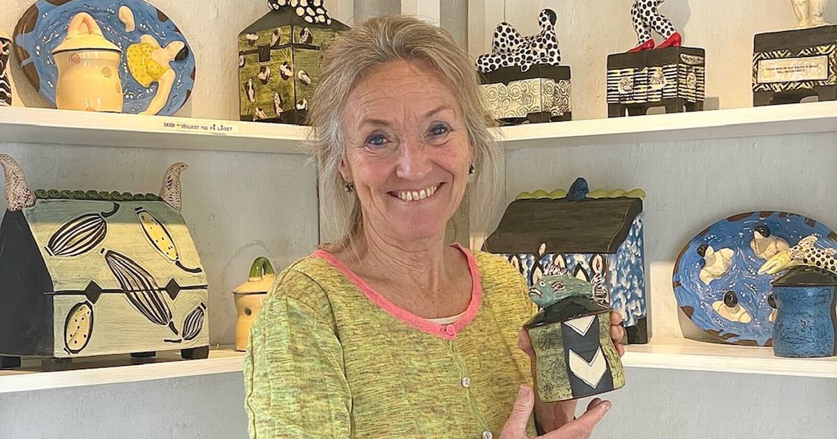 Keramik, smykker og julehygge: Malene Møller-Hansens julestue er en ...