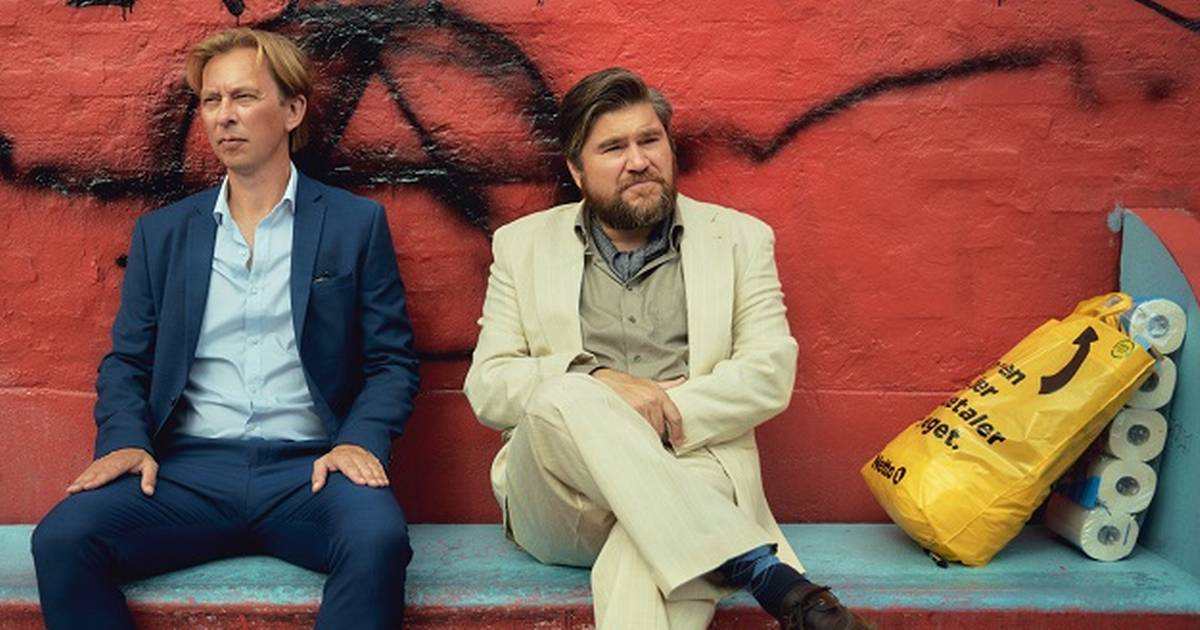 Brian og Rasmus som to midaldrende vrøvlehoveder i kendt komikers ...