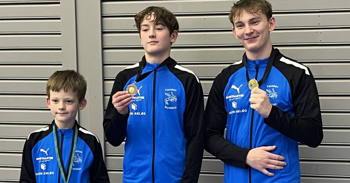 Internationalt guld til Favrskov Brydeklub - Din Avis