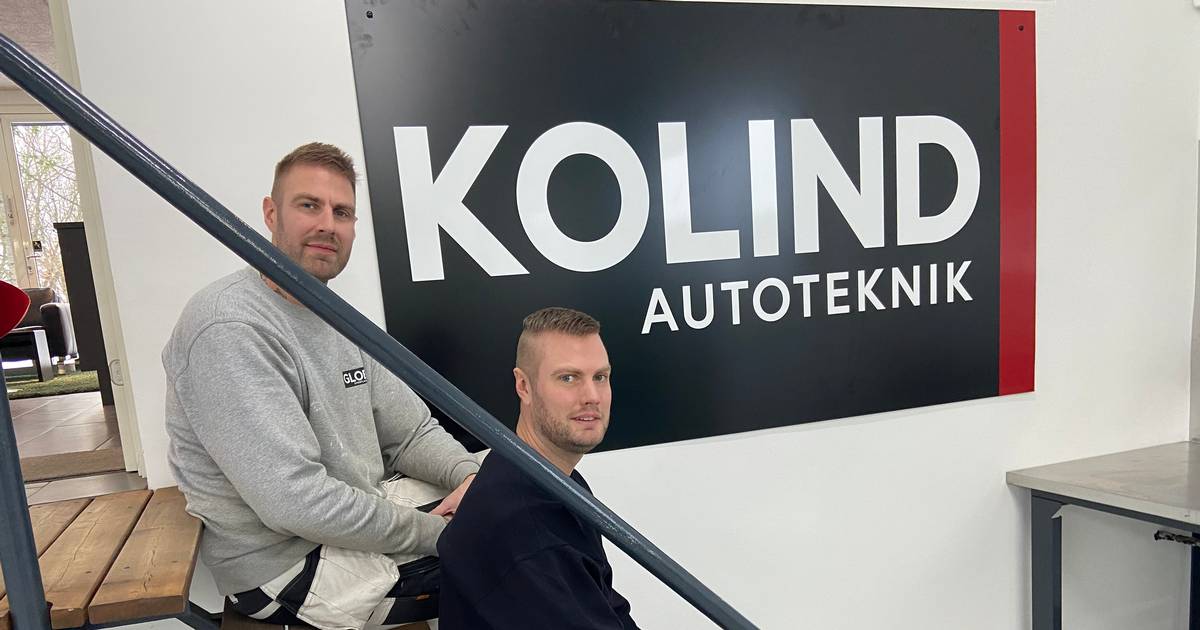 Vaskeægte Kolind-dreng åbner nyt mekanikerværksted med storebror som ...