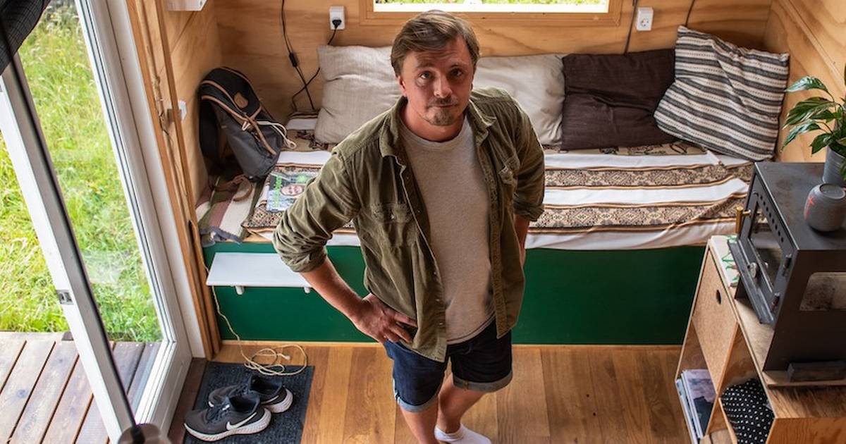 Anders bor i et tiny house på hjul - Din Avis