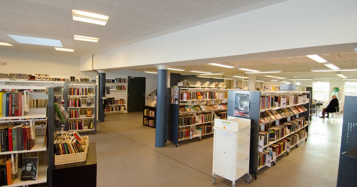 Biblioteket bygger om: Lån før det går løs - Din Avis