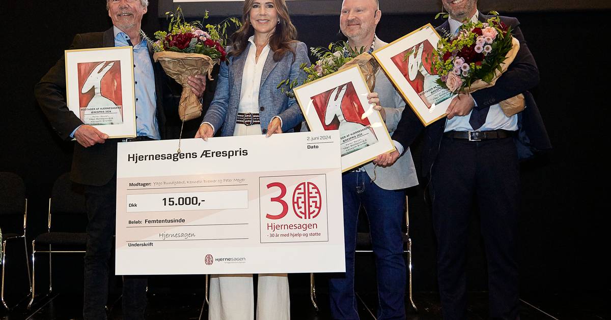 Dronning Mary ærer Tre Aarhusianske Musketerer Din Avis