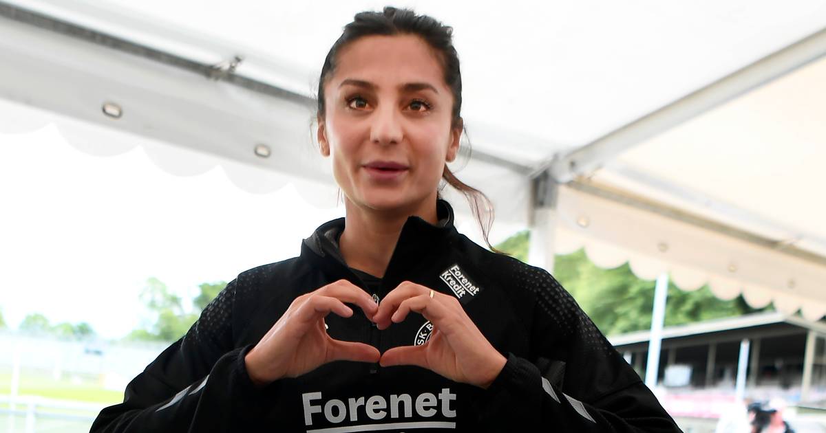 Nadia Nadim gift med sin Aarhus-kæreste - Din Avis