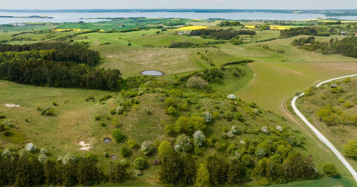 Genskabt sø i Mols Bjerge er nu højest i Danmark - Din Avis