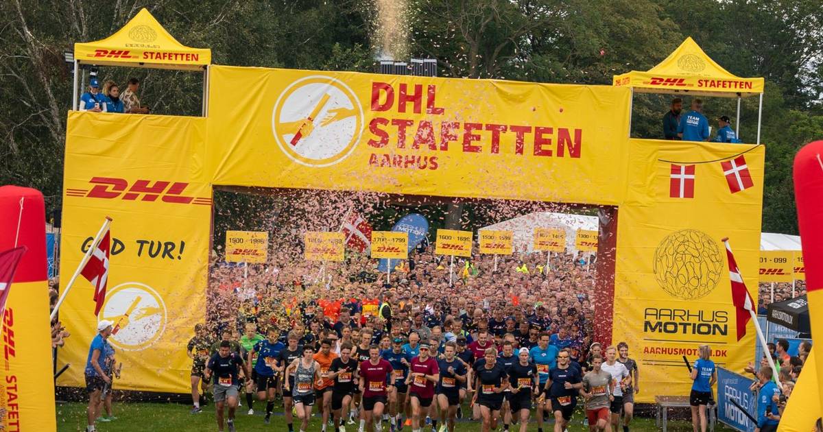 I morgen skydes DHL Stafetten i gang: Sådan finder du en p-plads - Din Avis