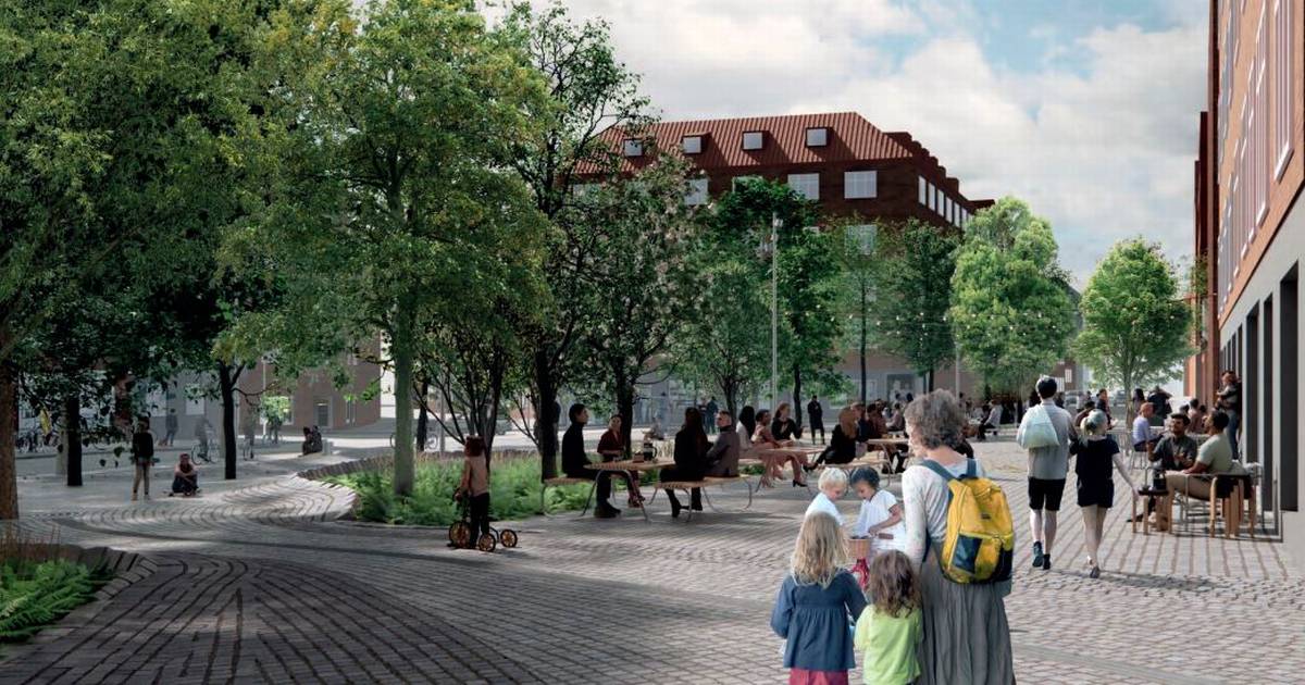 Inden forvandlingen af omdiskuteret torv og central færdselsåre: »Vi ...