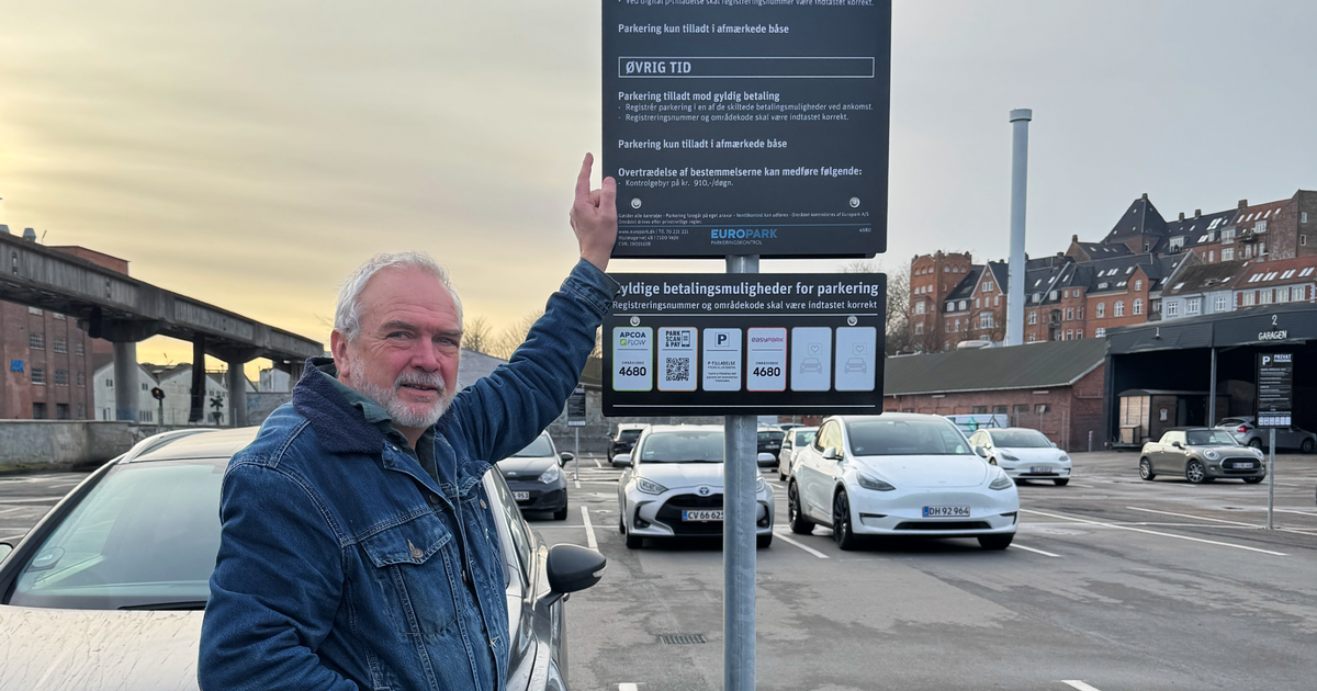 Vred over fem slags p-skilte: »En p-fælde af den værste slags« - Din Avis