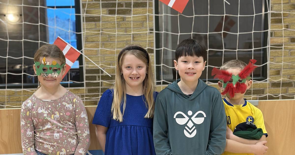 De første og sidste 100 dage fejres på skole: »Vi er gode til at lege ...
