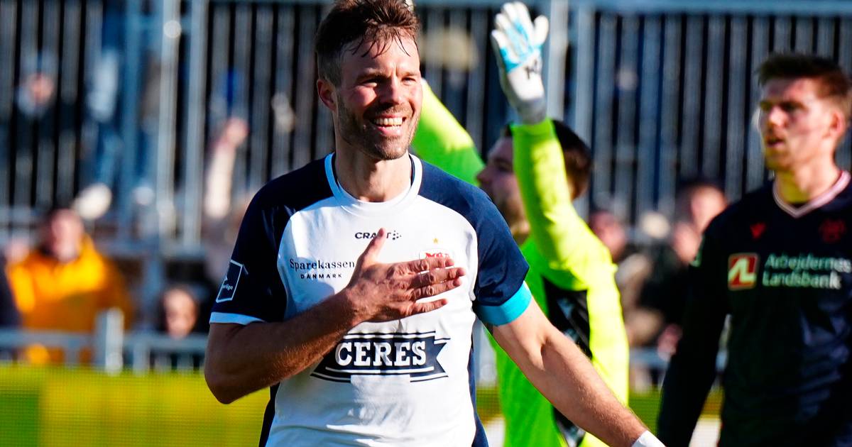 Patrick Mortensen rundede milepæl i AGF's åbningsfest - Din Avis