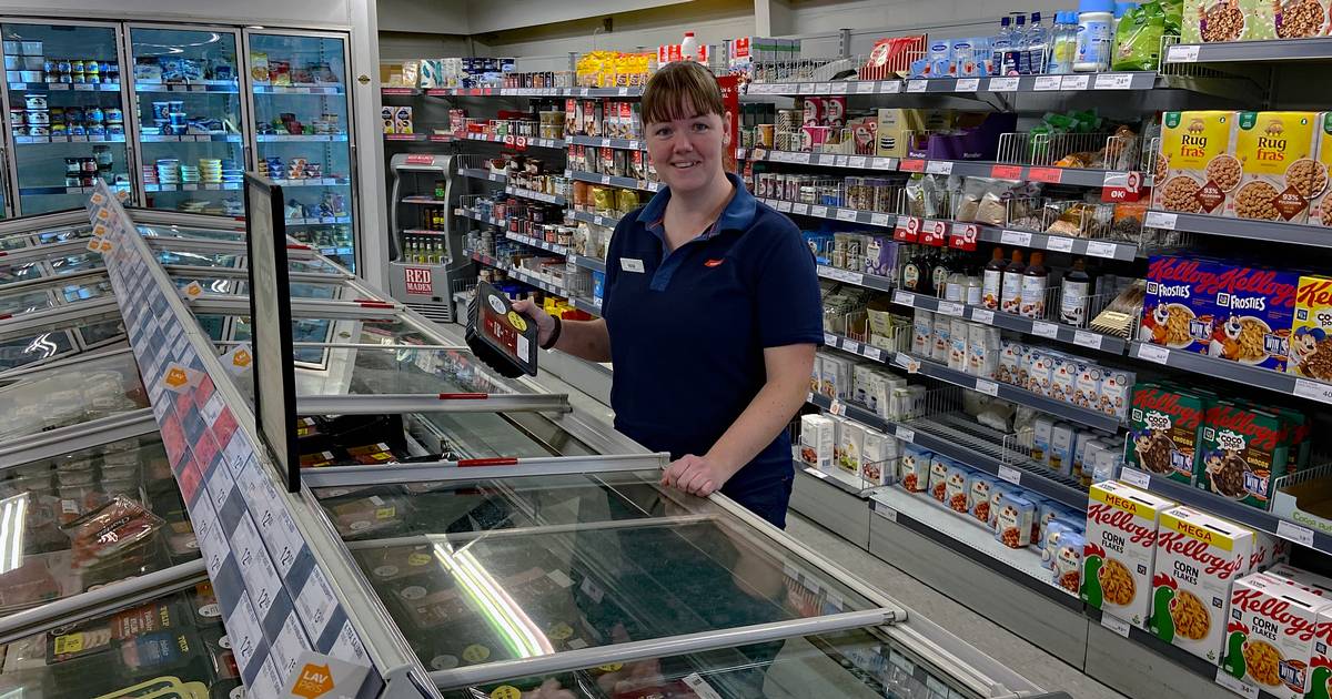 Tårerne fik frit løb hos uddeleren: Mandag fik byens brugs det ...