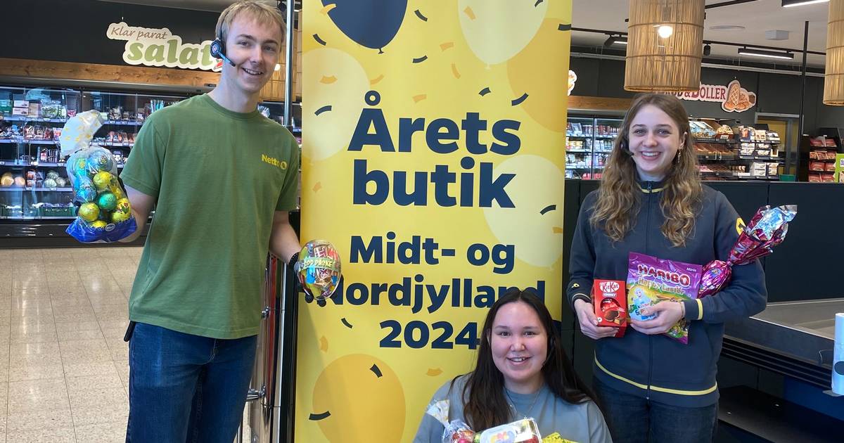 Netto i Assentoft er kåret som Årets Butik - Din Avis