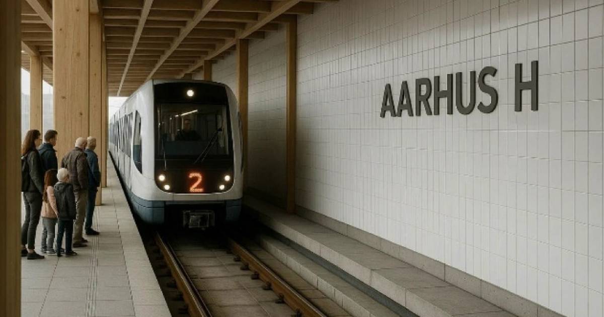Vil have metro i Aarhus i år 2075 til stort milliard-beløb - Din Avis