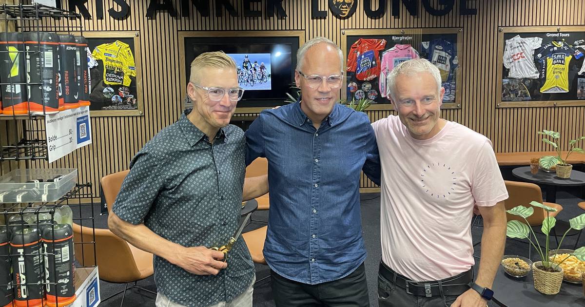 Dennis Ritter indviede Chris Anker Loungen: »Da Chris døde, indgik vi ...