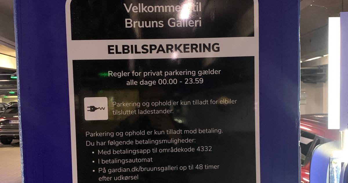Folk har ignoreret elbil-skilte i p-kælder: Nu klapper fælden ...