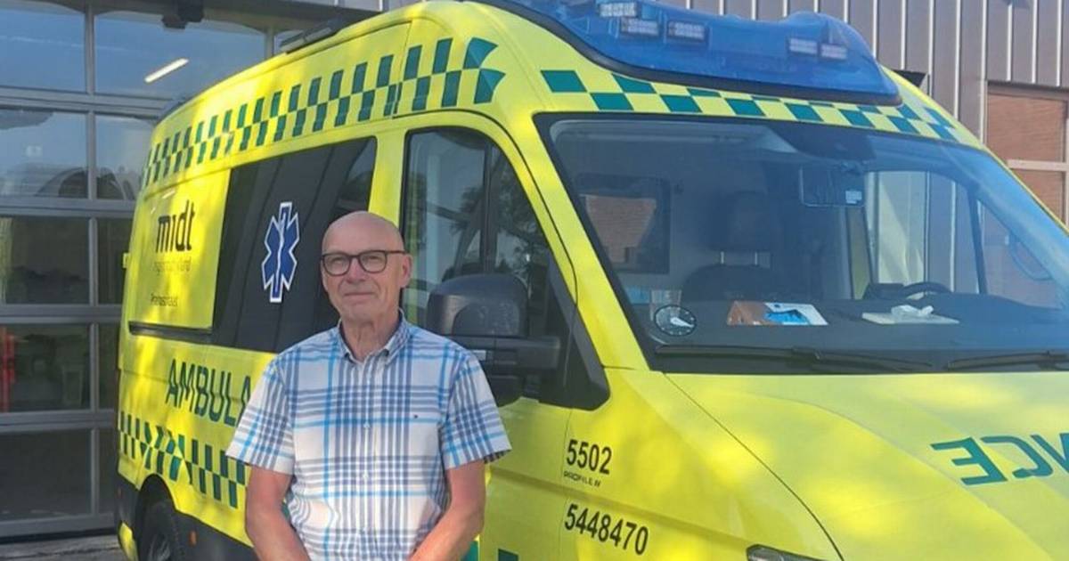 Ambulanceassistent takker af efter 40 år på hjul i forreste linje - Din ...