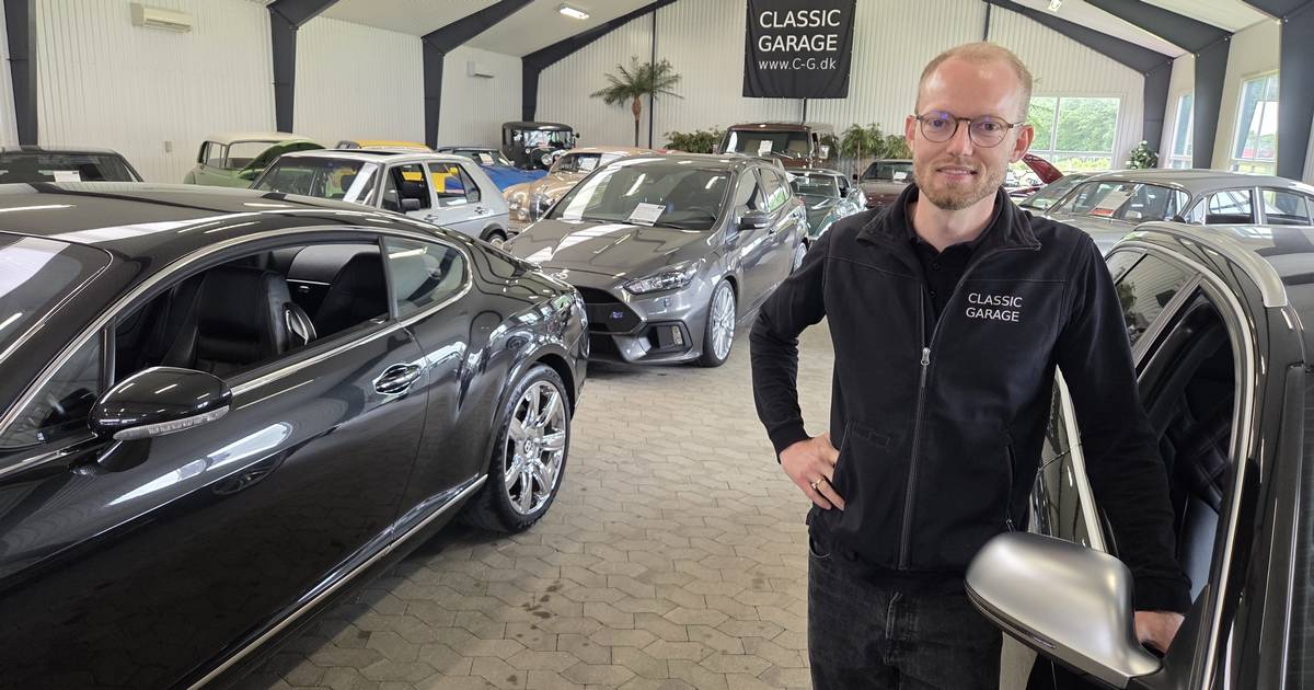 Classic Garage er vokset fra seks biler og til over 100 køretøjer i ...