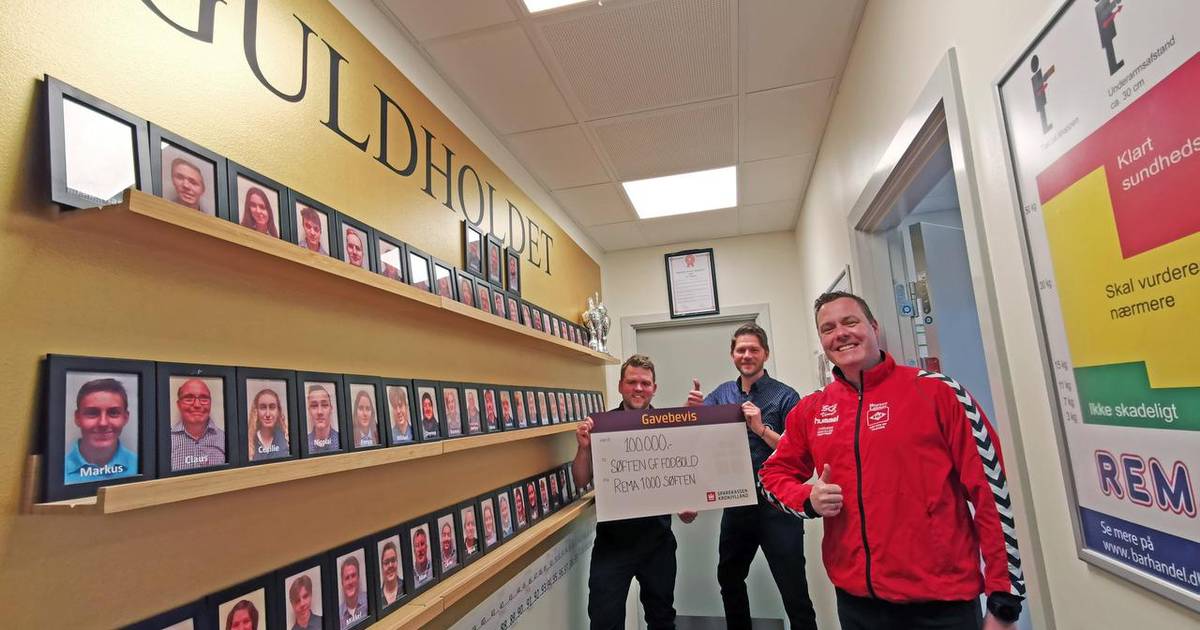 100.000 kroner fra Rema 1000 i Søften