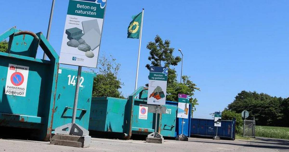 Ny genbrugsplads i Hammel er klar til sommer - Din Avis