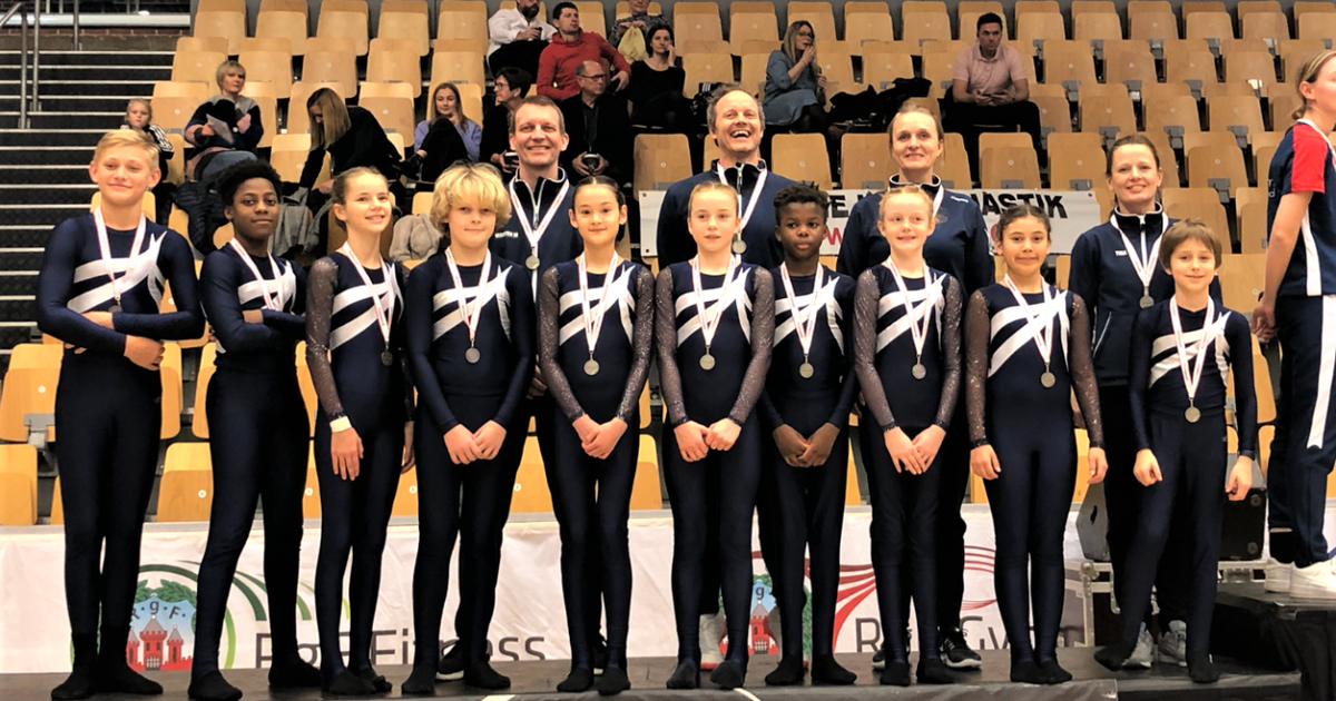 Jysk-fynske medaljer til Ry TeamGym - Din Avis