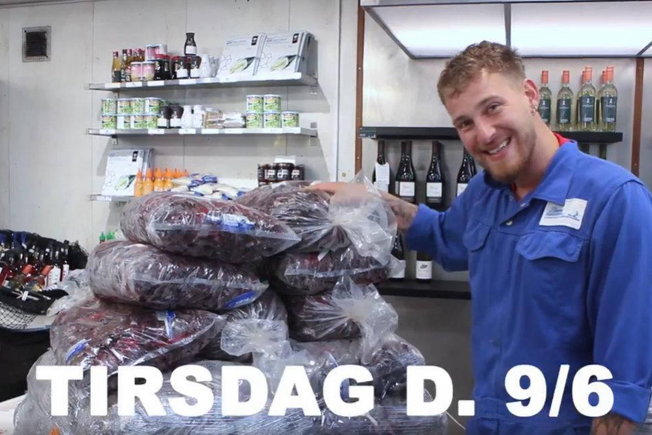 Fiskehandel forærer et ton blåmuslinger væk - Din Avis