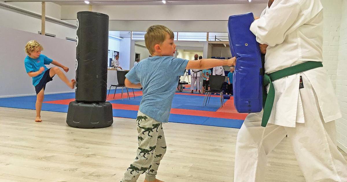 Karate Kids - og voksne - kæmpede i Hornslet - Din Avis
