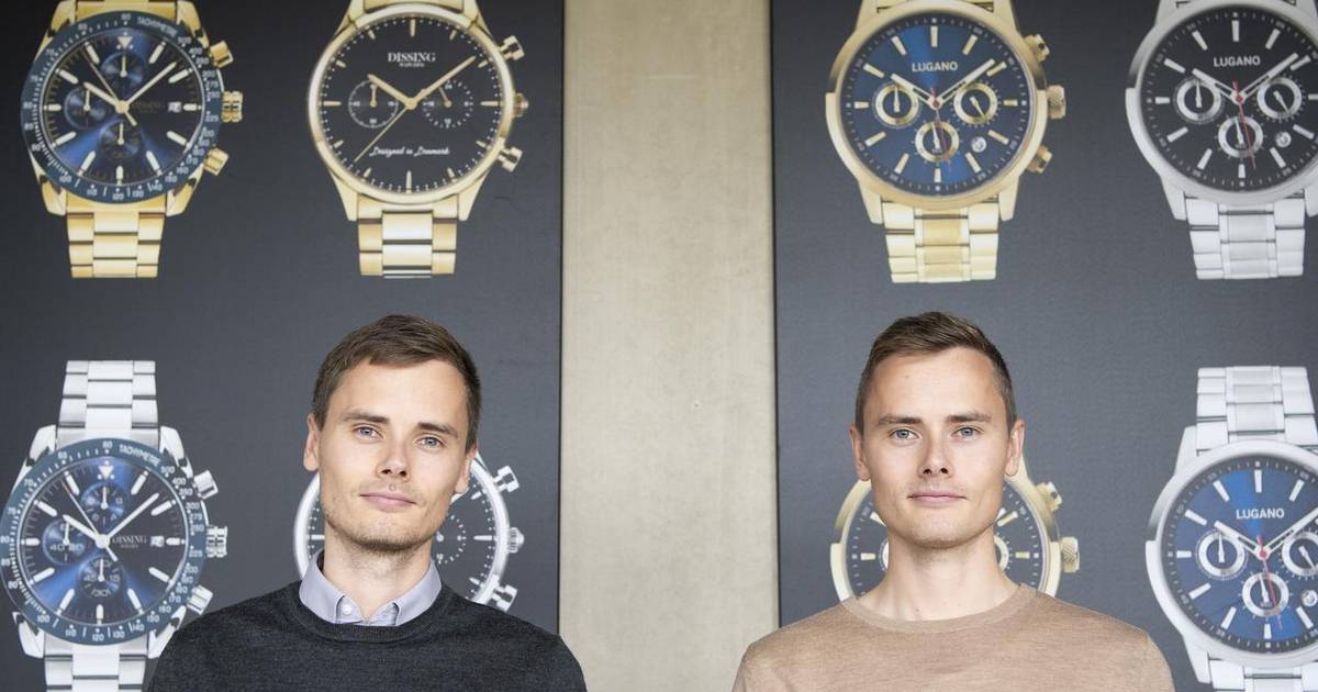 Aarhusianske tvillinger har skabt million-succes på ure - Din Avis