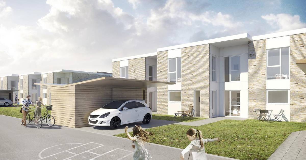 16 nye rækkehuse skyder op i skovkanten i Solbjerg - Din Avis
