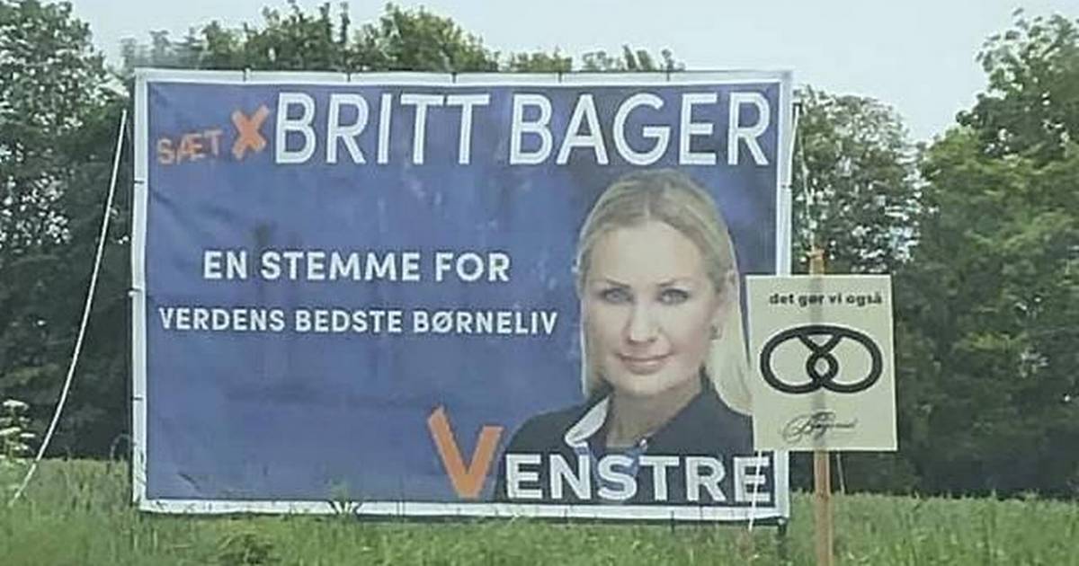 Fremragende skiltehumor: Bageri laver spas med folketingskandidat - Din ...