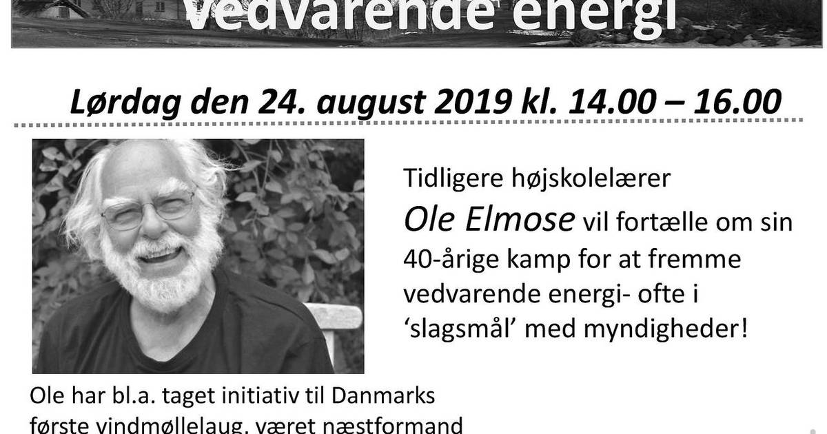 Helgenæs: Højskolemandens årelange kamp for vedvarende energi - Din Avis