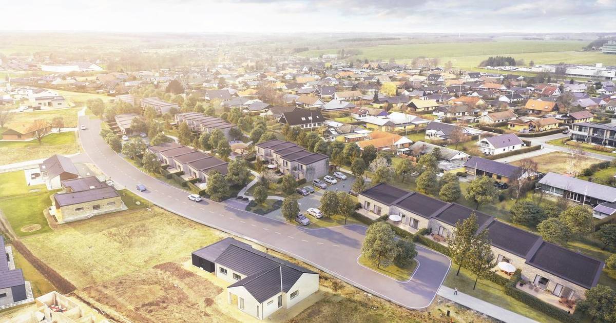 Rækkehuse til seniorer og familier på vej i Søften