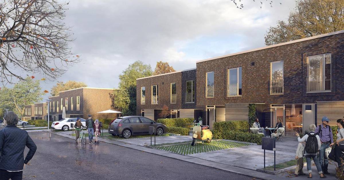 Midt i parken ved Risskov: Nye rækkehuse popper snart op - Din Avis