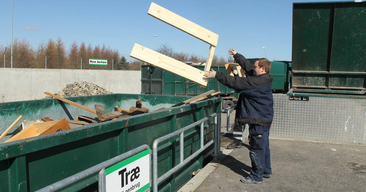 Ny genbrugsstation i Lisbjerg skal bygges af genbrugsmaterialer Ny genbrugsstation i Lisbjerg skal bygges af genbrugsmaterialer