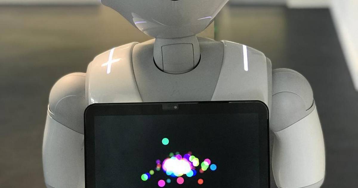 HK har ansat en robot i receptionen i Brabrand - Din Avis