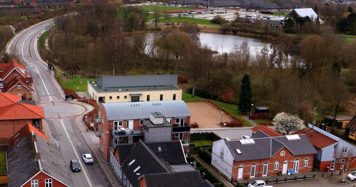 Hinnerup stationsby i 60'erne - Din Avis