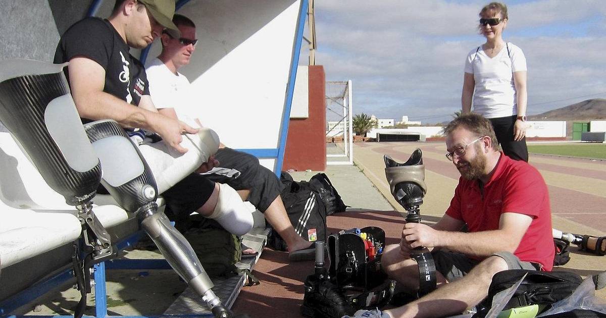 Brian var militærnægter - nu skaffer han krigsveteraner nye ben - Din Avis