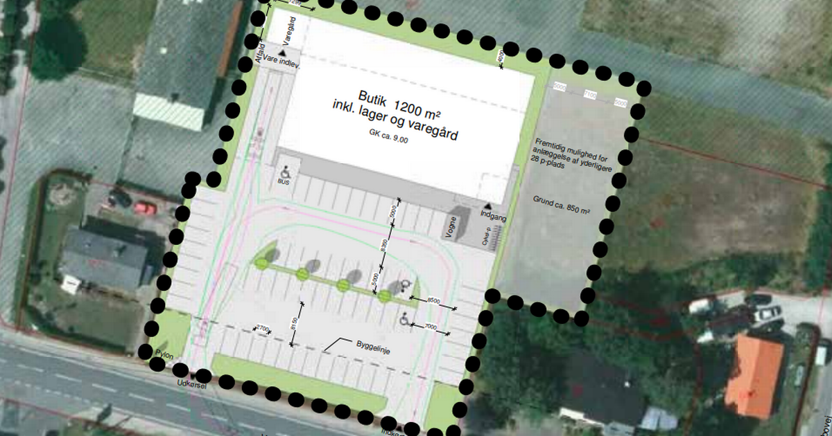 Rema 1000 på vej til Auning - Din Avis