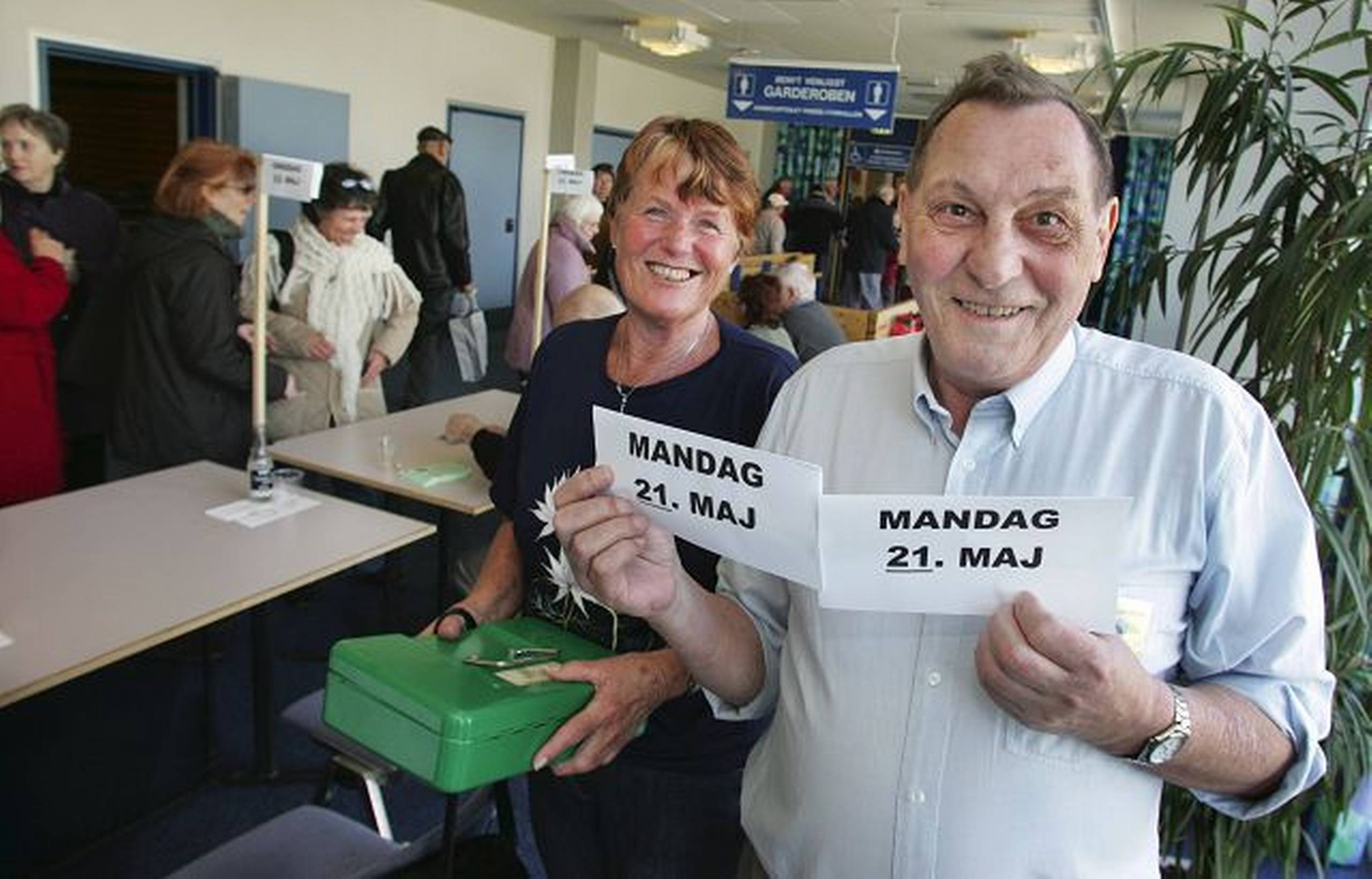 Alt for mange pensionister gik skuffede hjem... - Din Avis