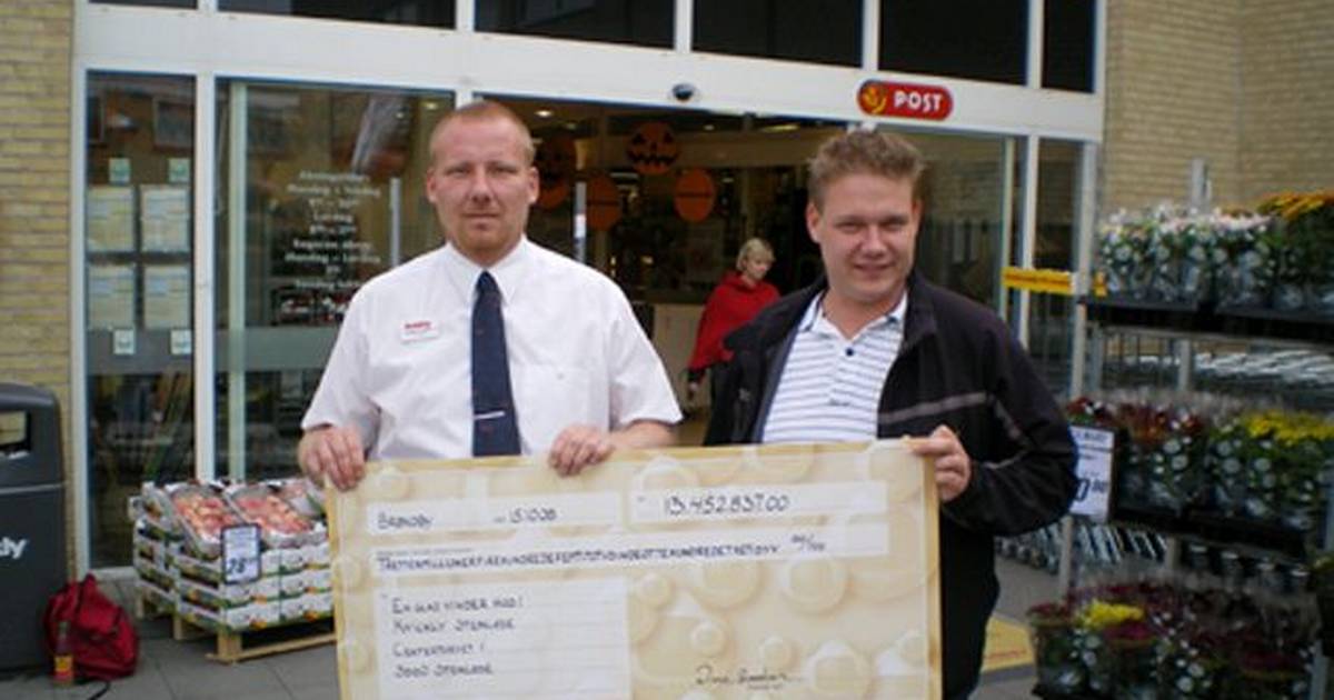 13,4 millioner kroner vundet i Stenløse - Din Avis