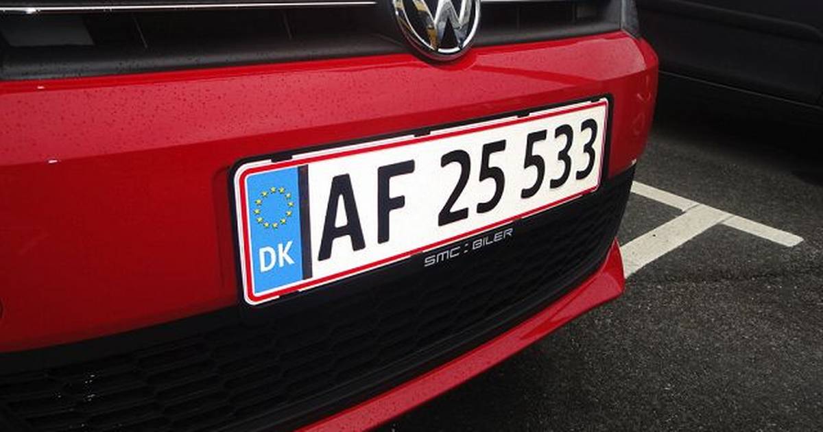 Tre ud af fire vælger EU-nummerplader - Din Avis