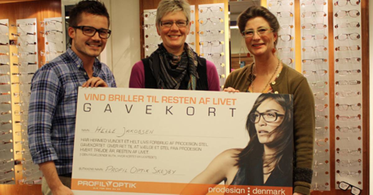 Vandt et livs forbrug af brillestel - Din Avis
