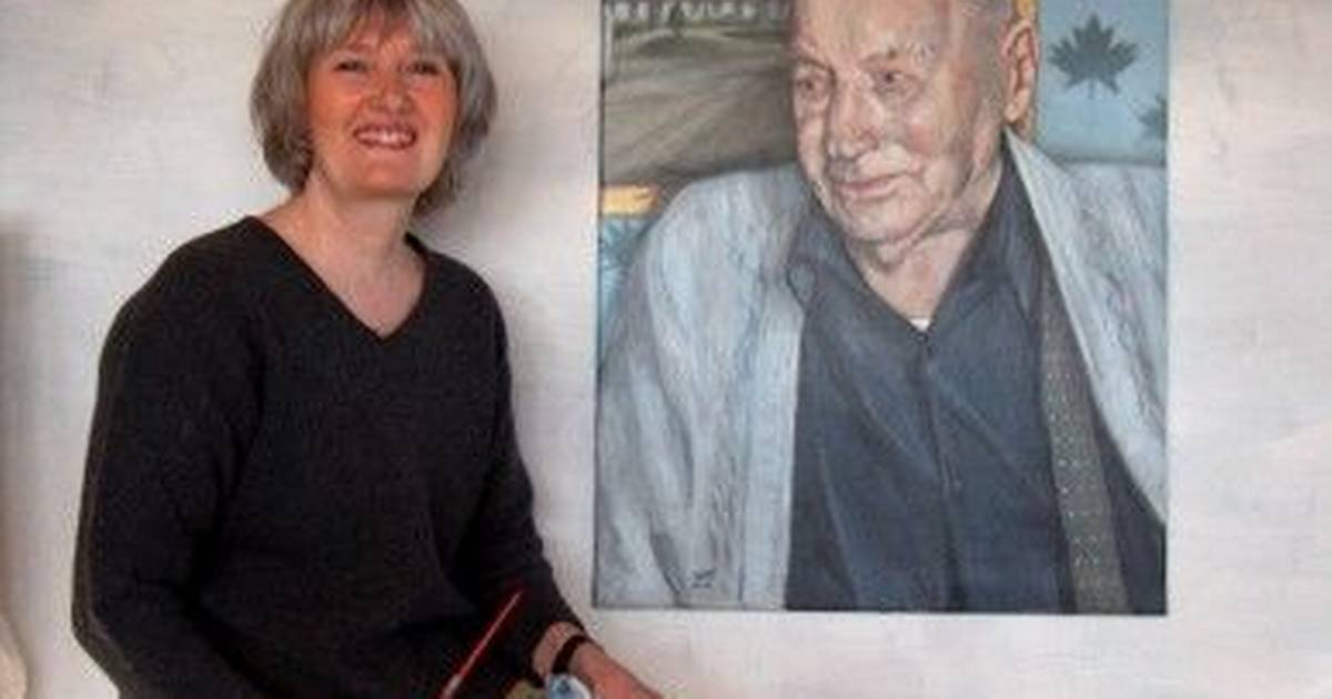 Portrætter af gamle Midtdjurs borgmestre tilbage på rådhuset - Din Avis